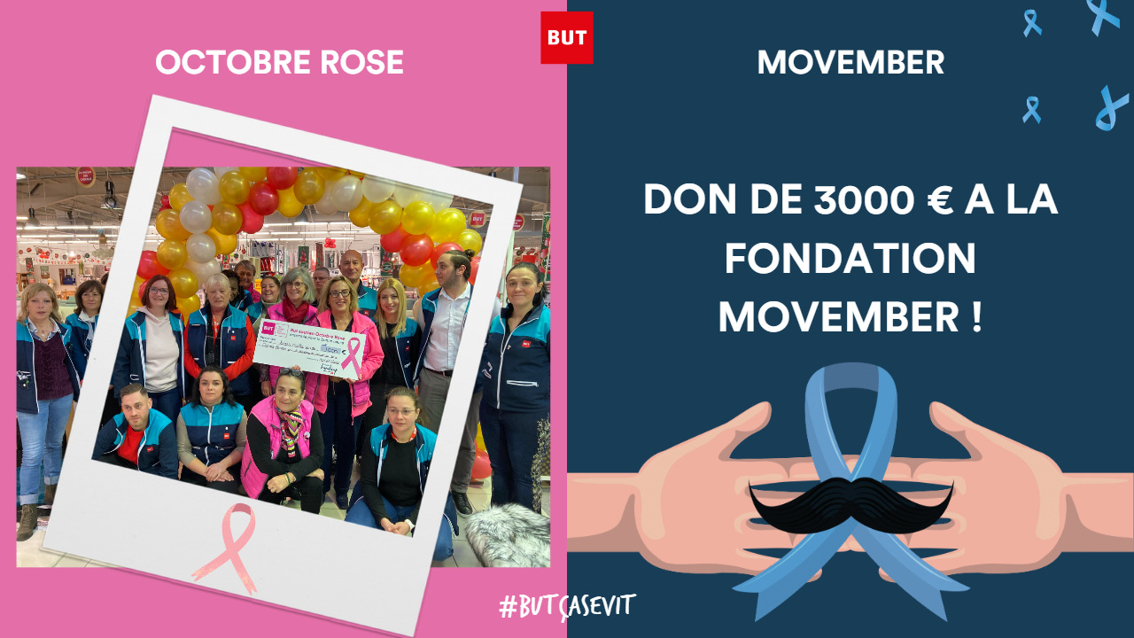 Retour sur Octobre rose et Movember – BUT Corporate
