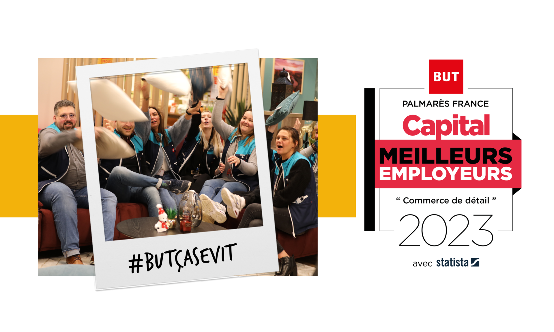 Label Meilleur employeur - BUT Corporate